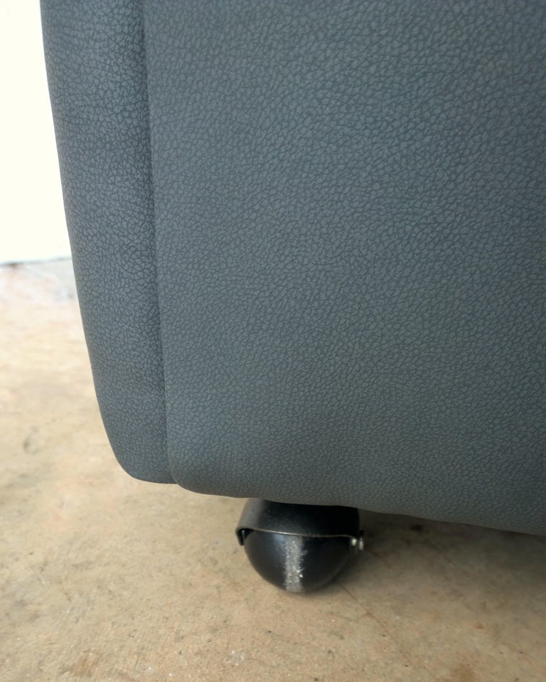 Newly Upholstered in Knoll Whip Gray Barrel Back Club/Armchairs on ...