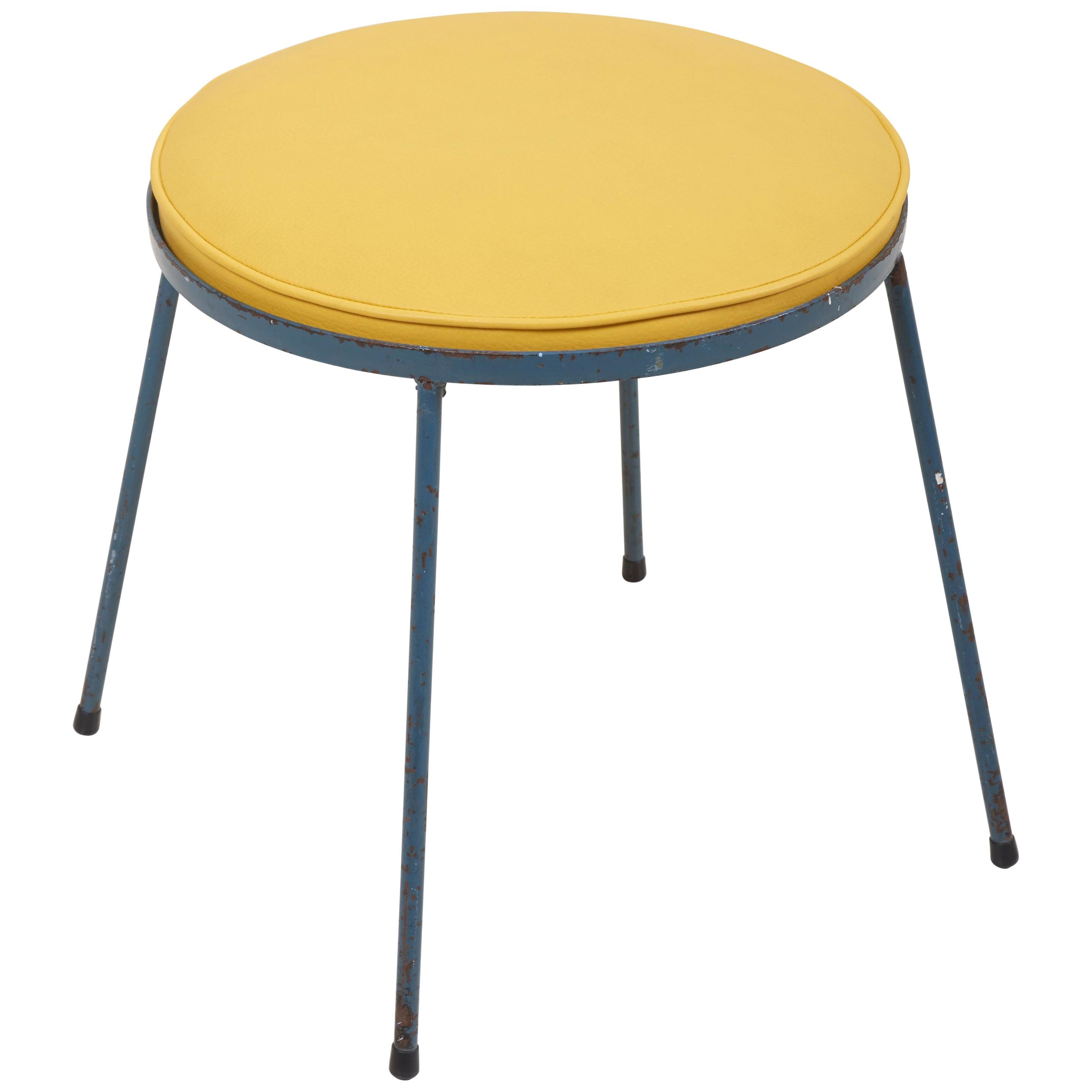 Six Wrought Iron Bar Stools After Frederick Weinberg at 1stDibs