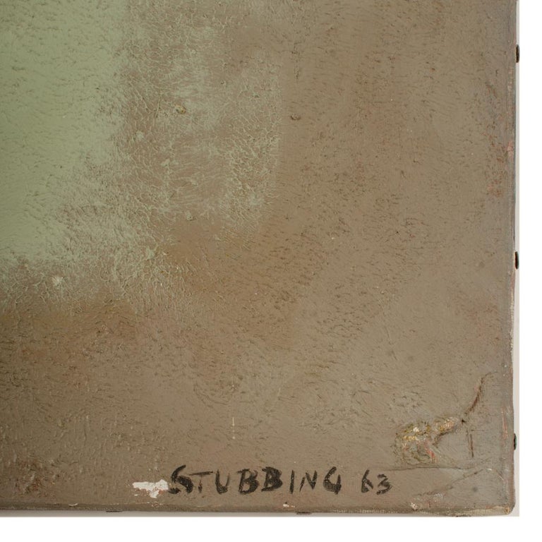 Newton Haydn Stubbing 'British, 1921-1983' Green Burst For Sale at 1stDibs