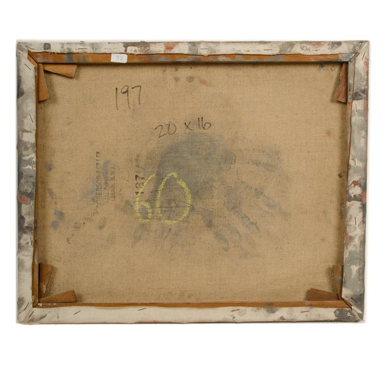 Newton Haydn Stubbing 'British, 1921-1983' Green Burst For Sale at 1stDibs