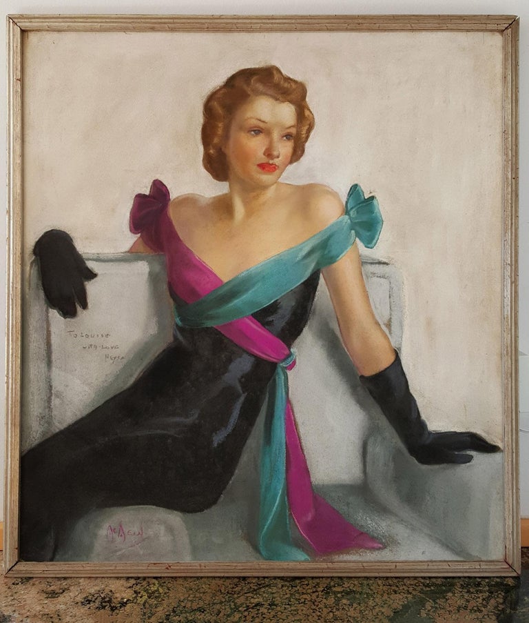 Neysa McMein - Saturday Evening Post Cover, Evening Gown May 21st, 1938 ...