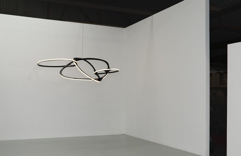 Niamh Barry, "On It Goes IV, " Suspended Light Sculpture, Ireland, 2022 ...