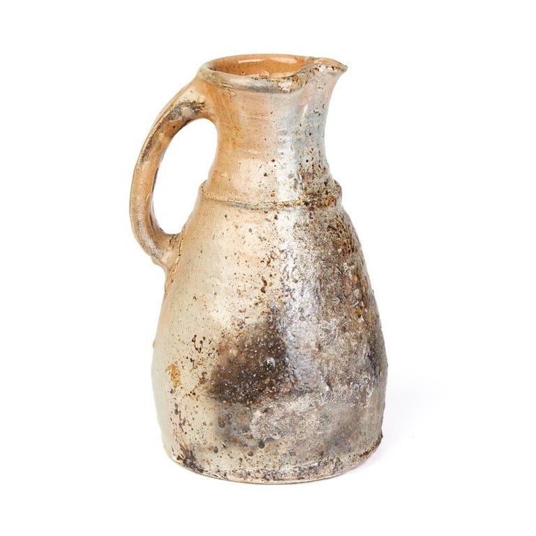 Nic Collins Large Studio Pottery Stoneware Jug, 20th Century at 1stDibs