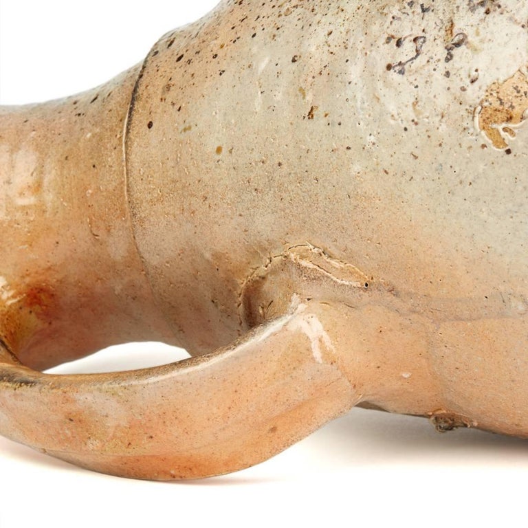 Nic Collins Large Studio Pottery Stoneware Jug, 20th Century at 1stDibs