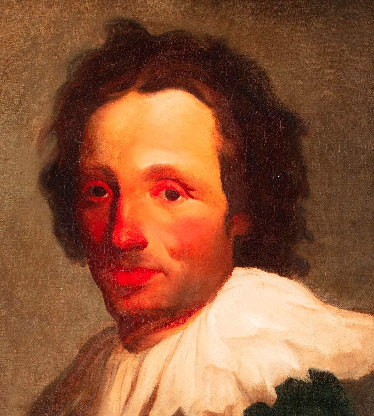 Niccolò Cassana - 17th Century By Niccolo' Cassana Self-portrait Oil On ...