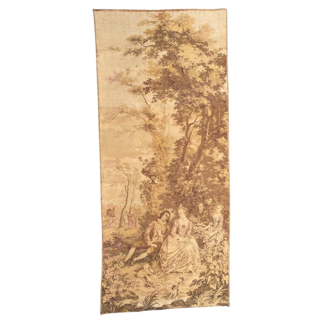 Nice Antique Needlepoint French Tapestry For Sale at 1stDibs