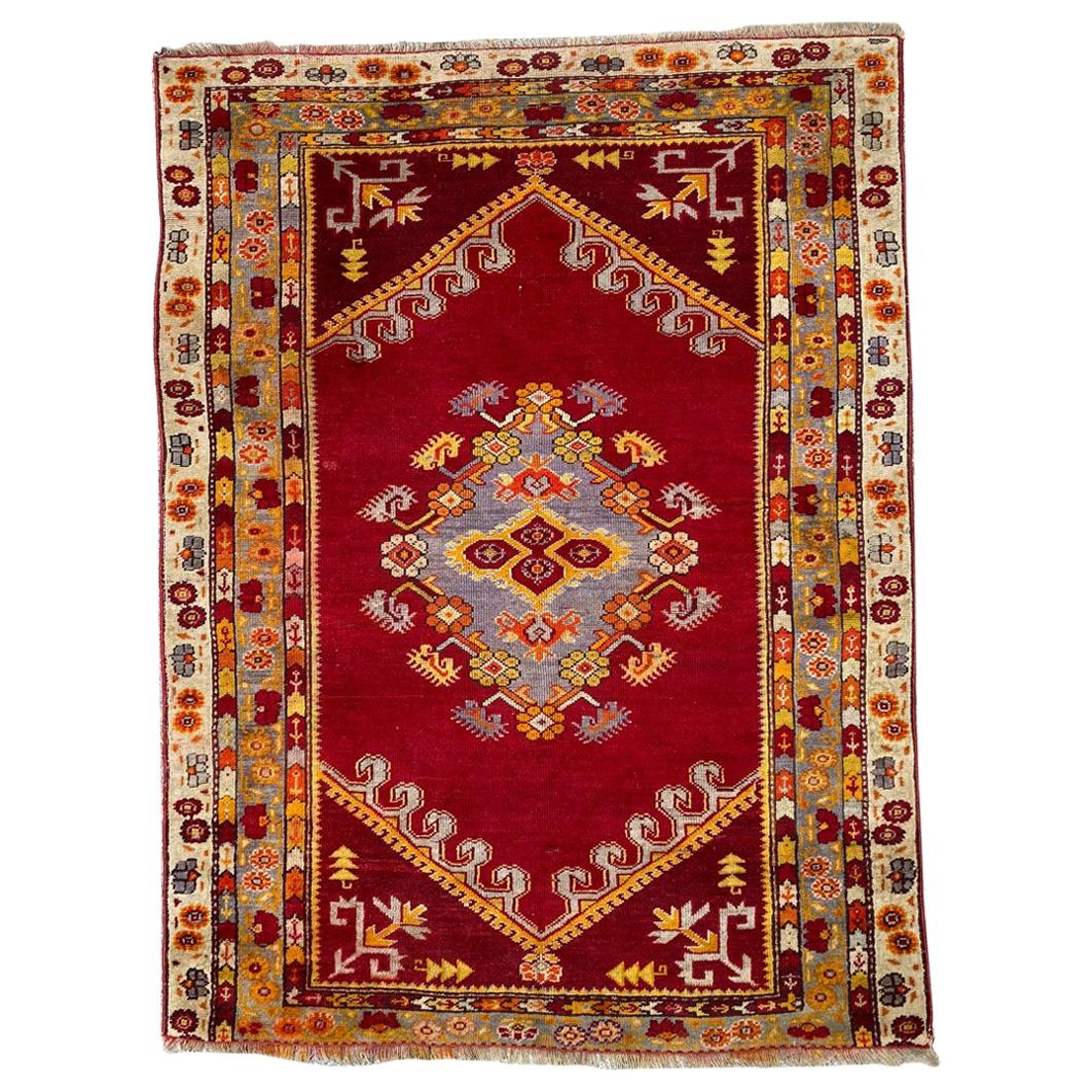 Dragon Design Antique Turkish Rug by Tuduc at 1stdibs