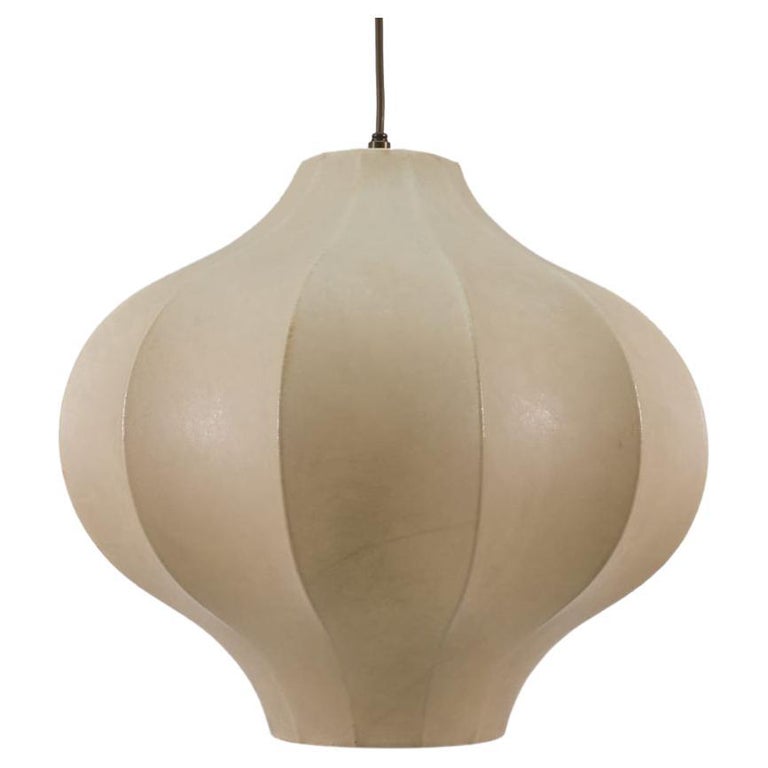 Nice Cocoon Hanging Lamp, 1960s Germany at 1stDibs