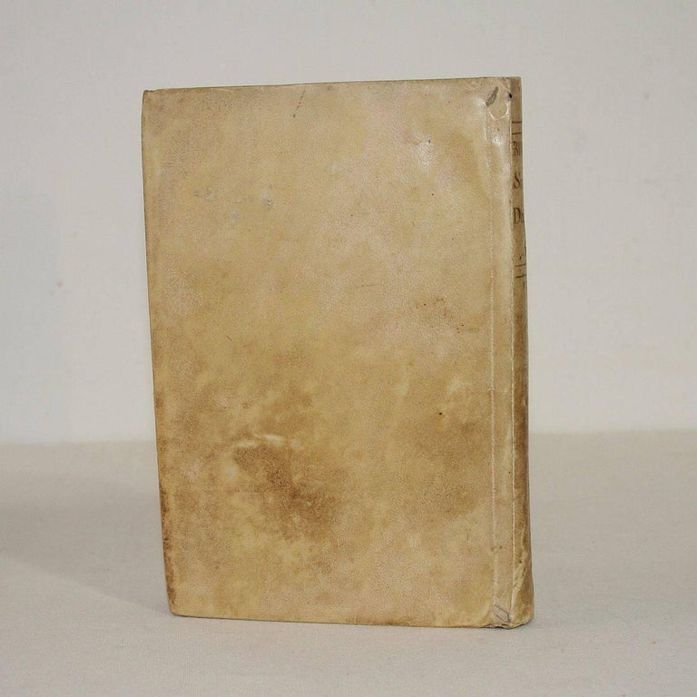 Nice Collection of 18th Century Weathered Spanish Vellum Books at 1stDibs