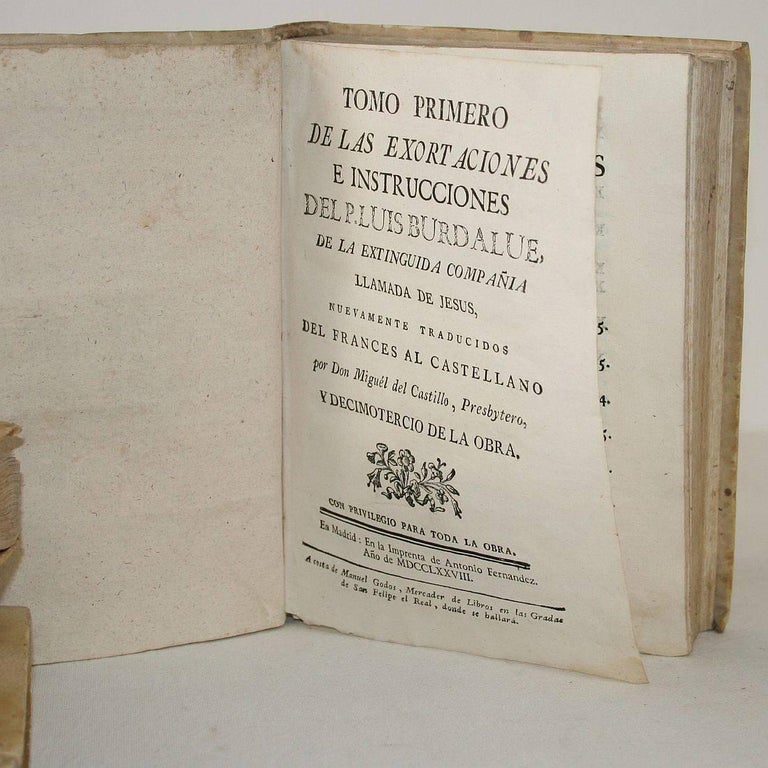 Nice Collection of 18th Century Weathered Spanish Vellum Books at 1stDibs