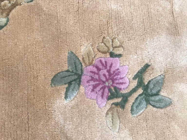Nice Hand Tufted Round Chinese Hand Tufted Rug For Sale at 1stDibs ...