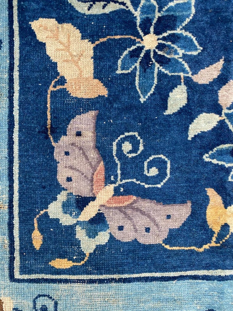 Nice Large Antique Chinese Rug For Sale at 1stDibs