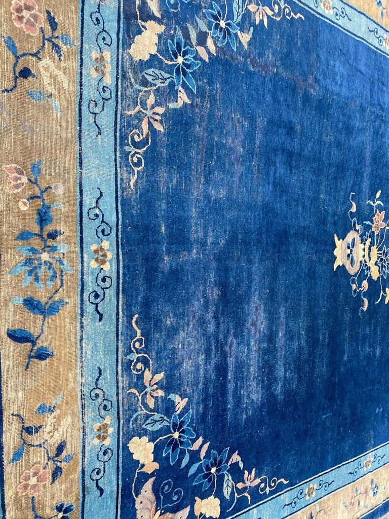 Nice Large Antique Chinese Rug For Sale at 1stDibs
