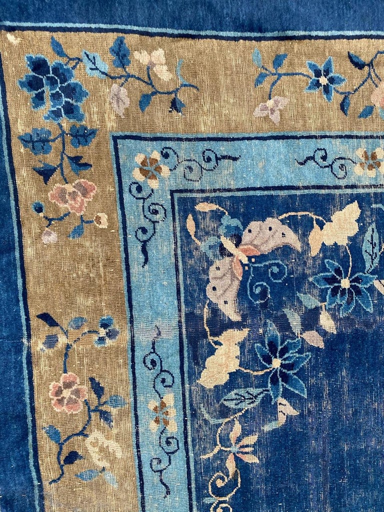 Nice Large Antique Chinese Rug For Sale at 1stDibs