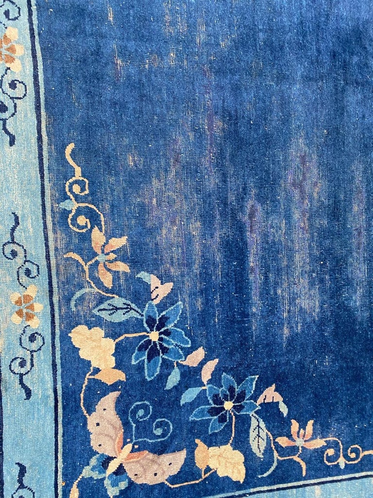 Nice Large Antique Chinese Rug For Sale at 1stDibs