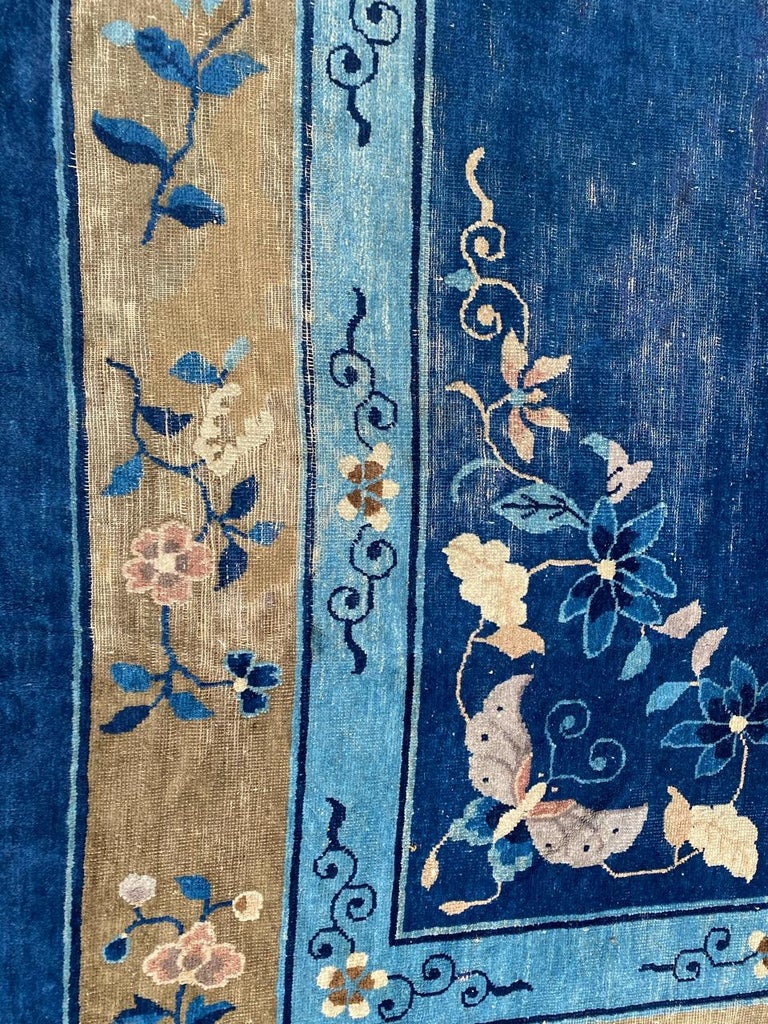 Nice Large Antique Chinese Rug For Sale at 1stDibs