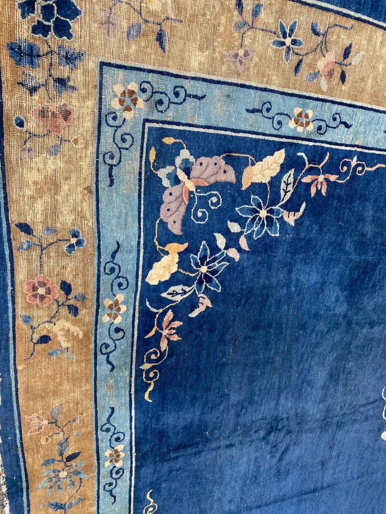 Nice Large Antique Chinese Rug For Sale at 1stDibs