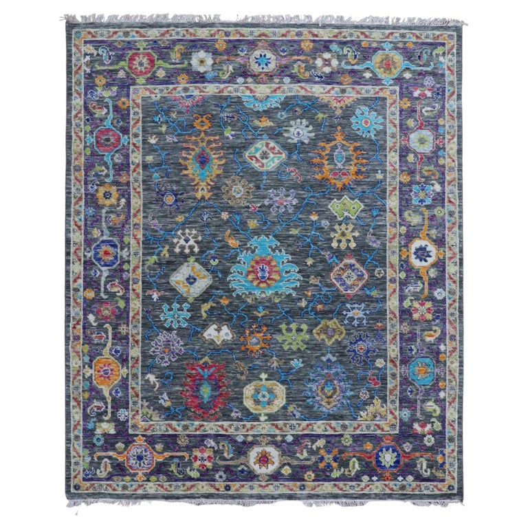 Nice New Oushak Design Indian Rug For Sale at 1stDibs