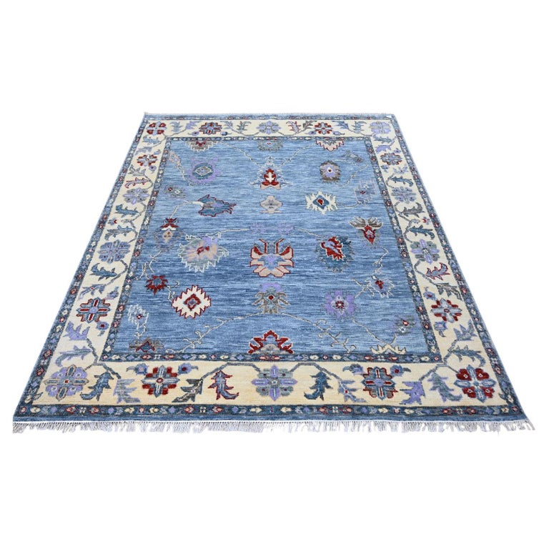 Nice New Oushak Design Indian Rug For Sale at 1stDibs
