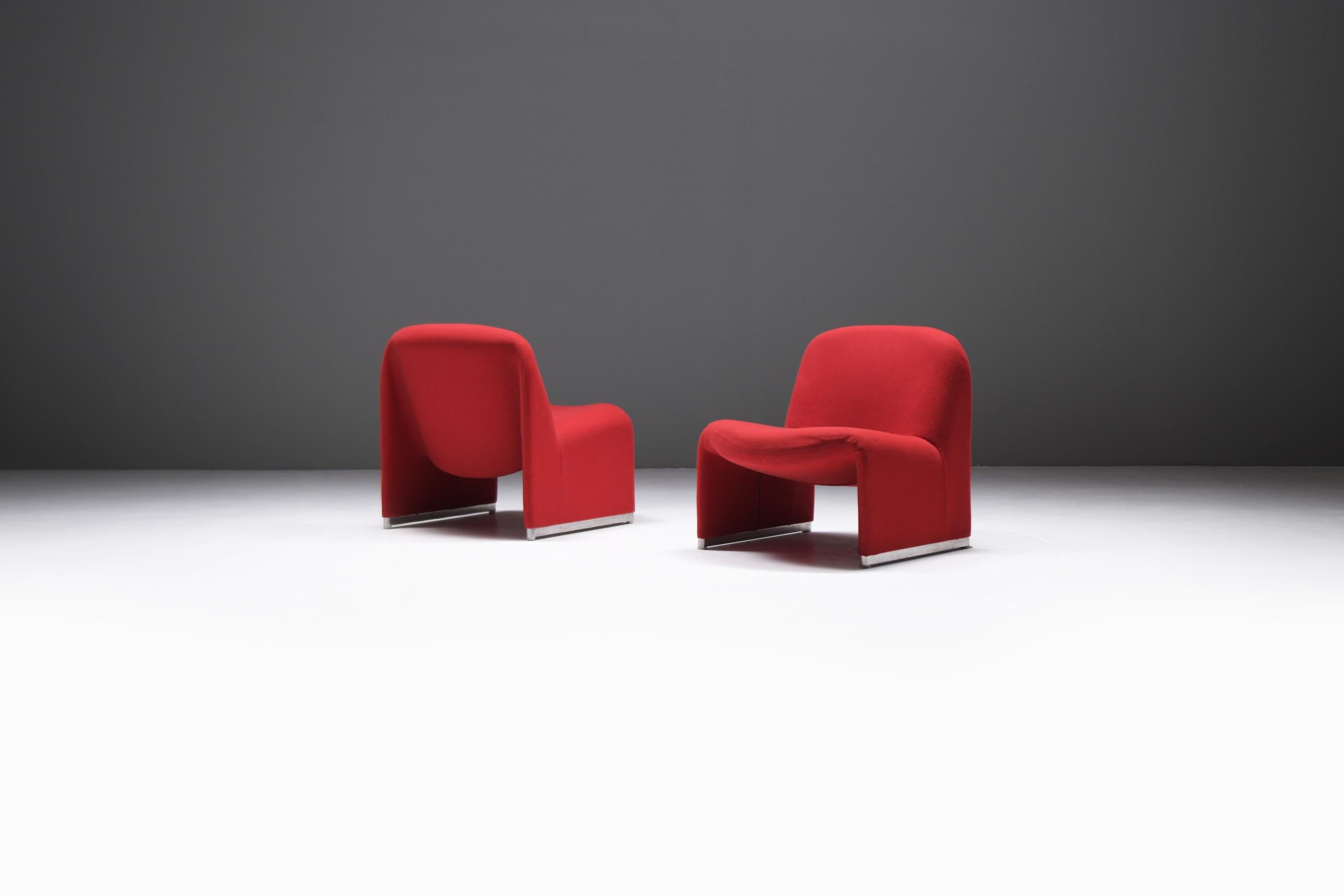 Nice set of Alky chairs by Giancarlo Piretti for Artifort Netherlands ...