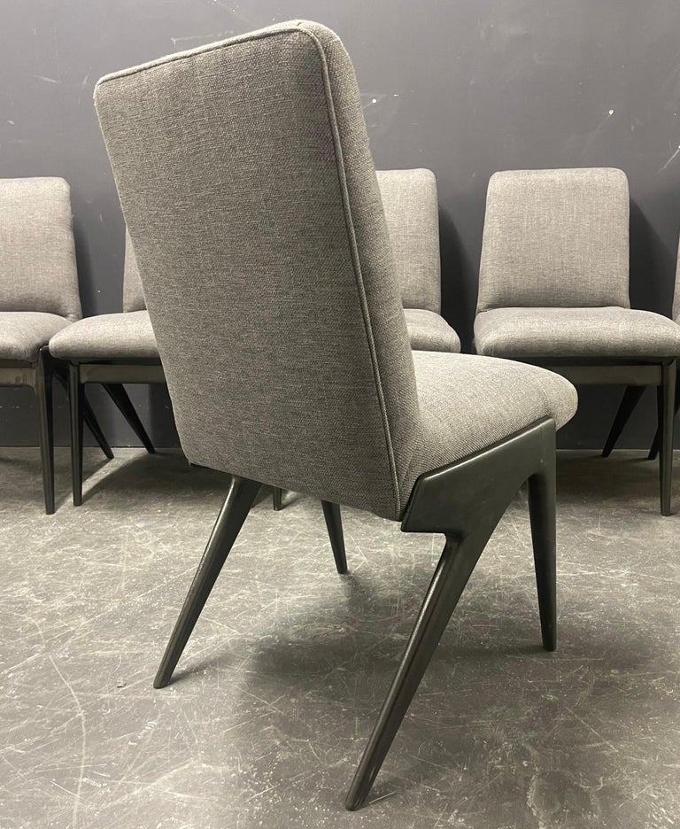 Nice Set of Organic Chairs For Sale at 1stDibs