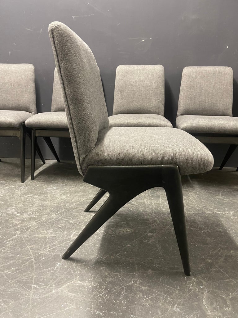 Nice Set of Organic Chairs For Sale at 1stDibs