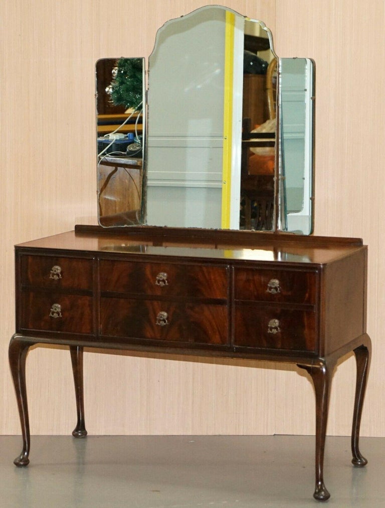 Nice Vintage Beithcraft Furniture Mahogany Dressing Table Part of ...