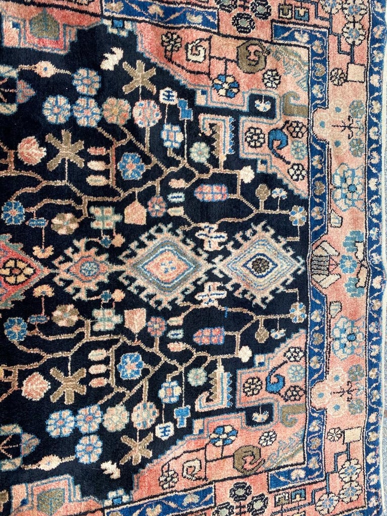 Nice Vintage Nahavand Rug at 1stDibs