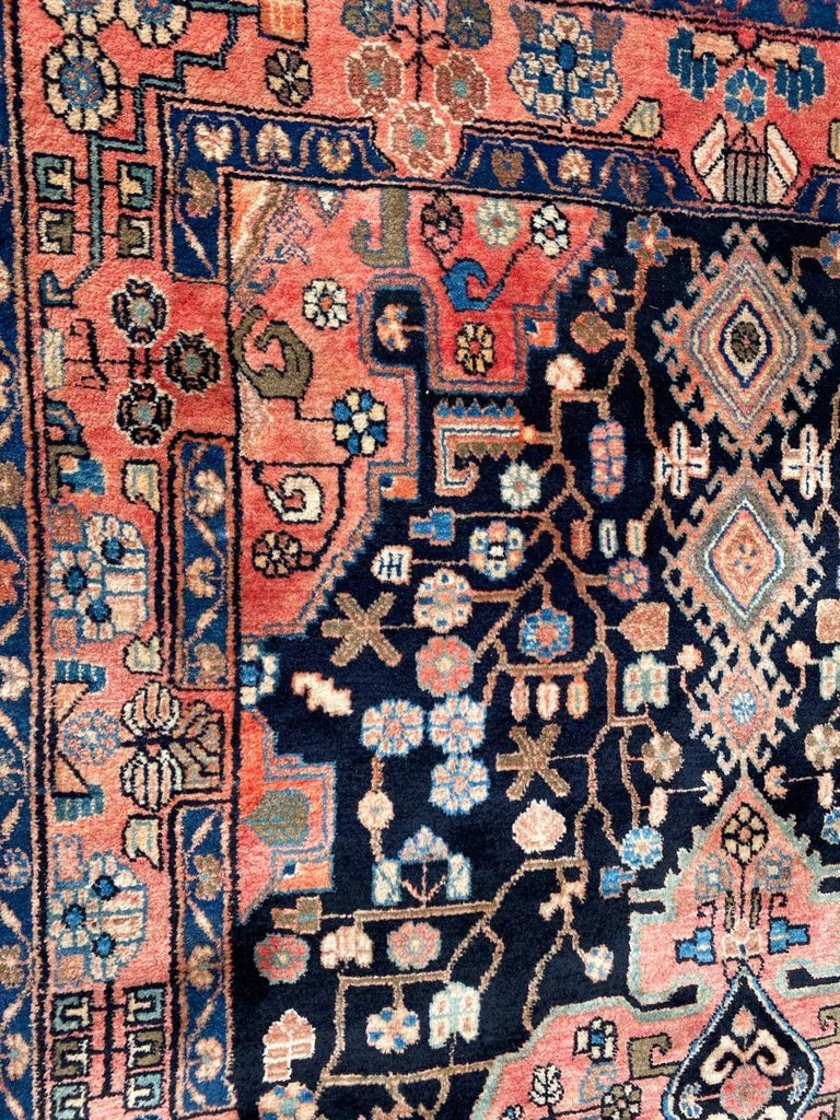 Nice Vintage Nahavand Rug at 1stDibs