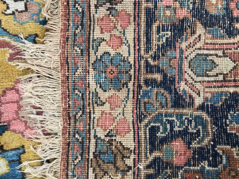 Nice Vintage Tabriz Large Rug For Sale at 1stDibs