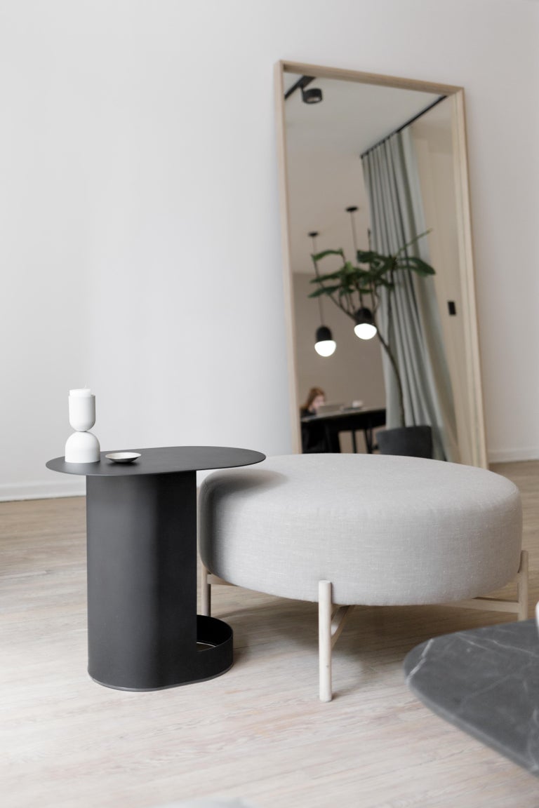 Nich Steel Side Table For Sale at 1stDibs