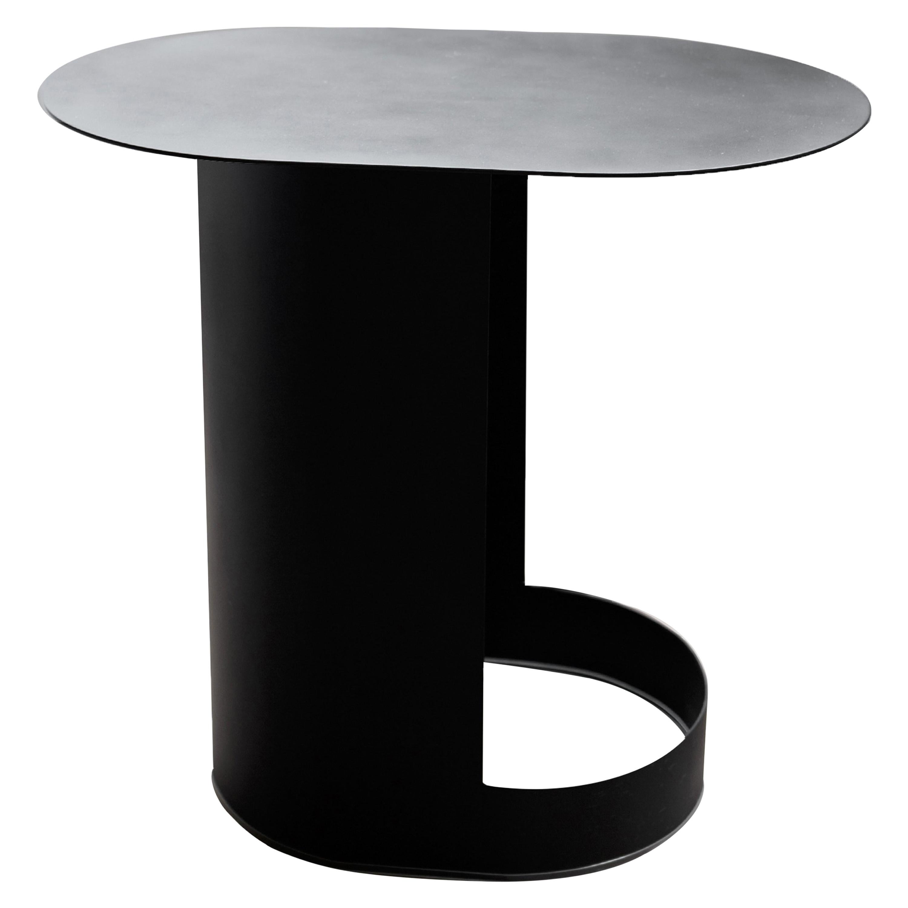 Nich Steel Side Table For Sale at 1stDibs