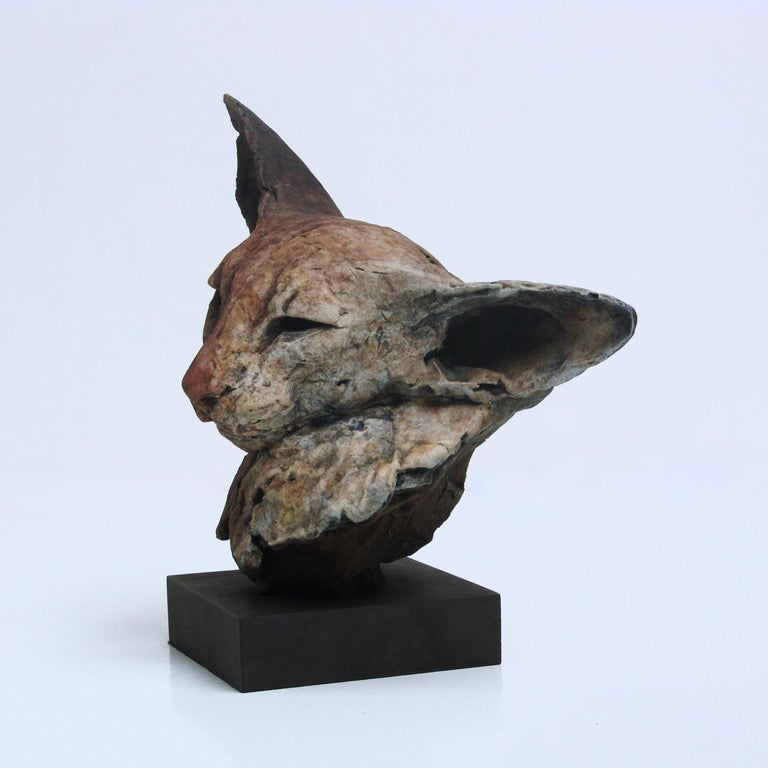 Nichola Theakston - ''Bastet Study 2'', Contemporary Bronze Sculpture ...