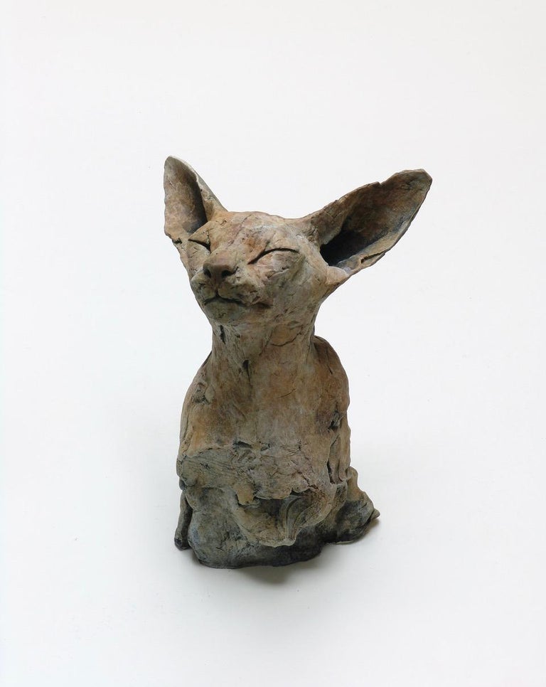 Nichola Theakston - ''Bastet Study 3'', Contemporary Bronze Sculpture ...