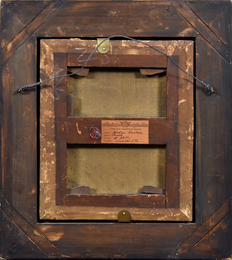 Nicolaes Berchem - Nicholaes Berchem 17th c. Figural Landscape "Hirtin ...