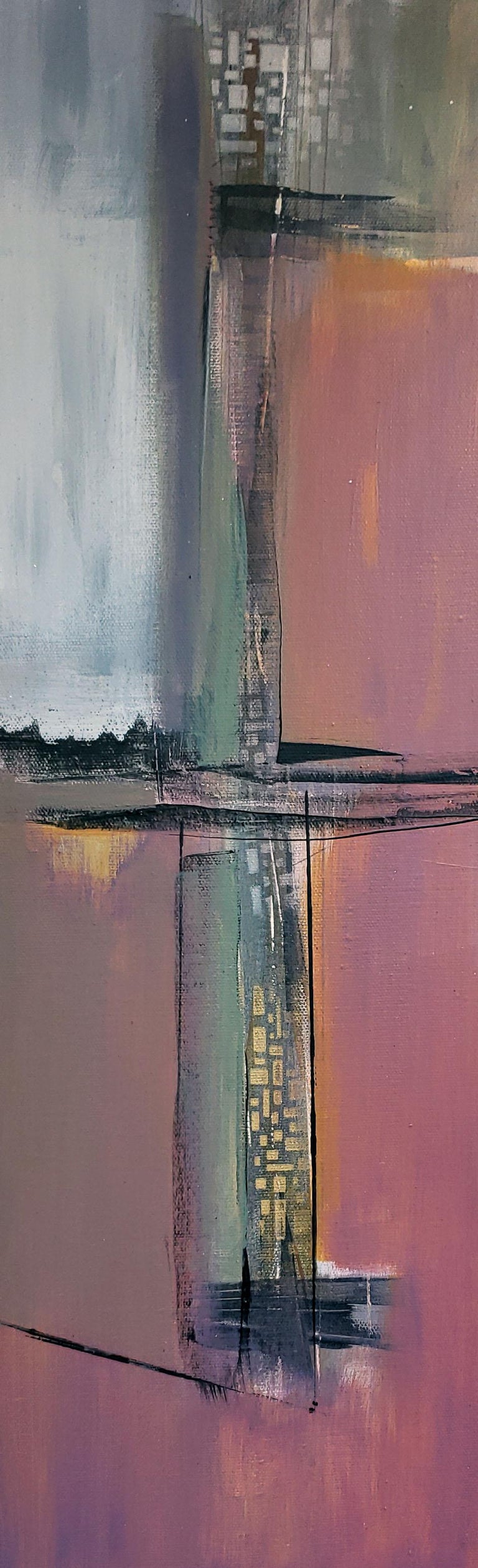 Nicholas Foschi - Toward The Top 1, Abstract Painting For Sale at 1stDibs