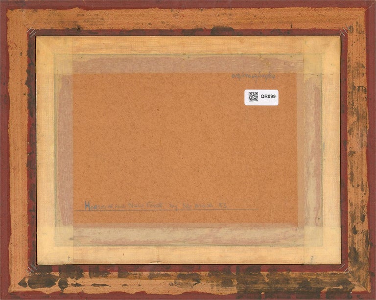 Nicholas Mace - Nicholas Mace (b.1949) - 1983 Oil, Horses of the New ...