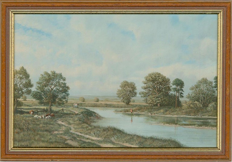 Nicholas Mace - Nicholas Mace (b.1949) - 20th Century Oil, River View ...