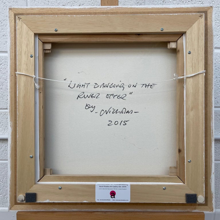 Nicholas Smith - Light Reflections on the River Landscape Painting by ...