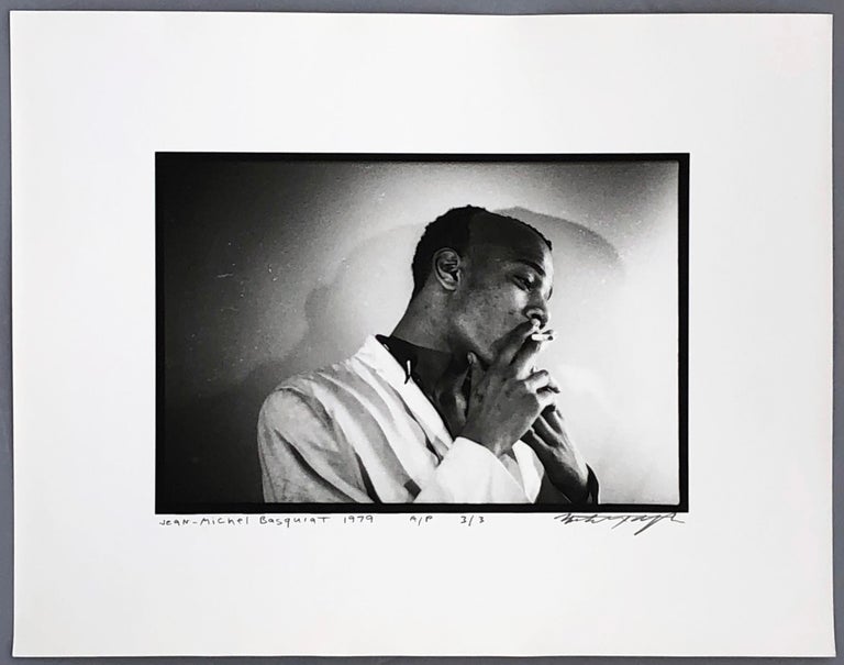 Nicholas Taylor - Jean-Michel Basquiat photograph 1979 (Samo, young ...