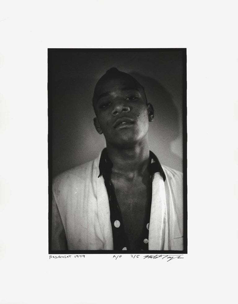 Nicholas Taylor - Basquiat 1979 photograph by Nick Taylor of Gray ...