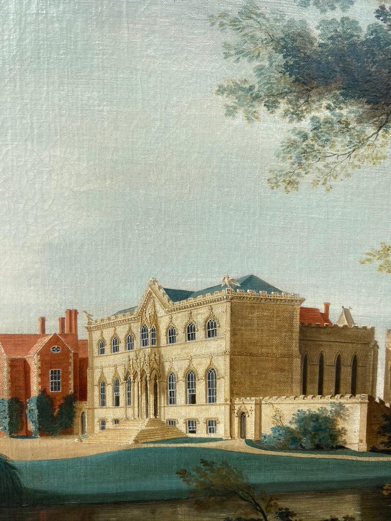 Nicholas Thomas Dall - 18th Century View of Bishopthorpe Palace ...