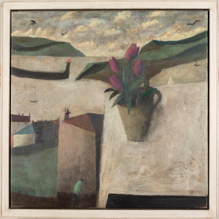 Nicholas Turner - Nicholas Turner Harbour Table and Figure landscape ...