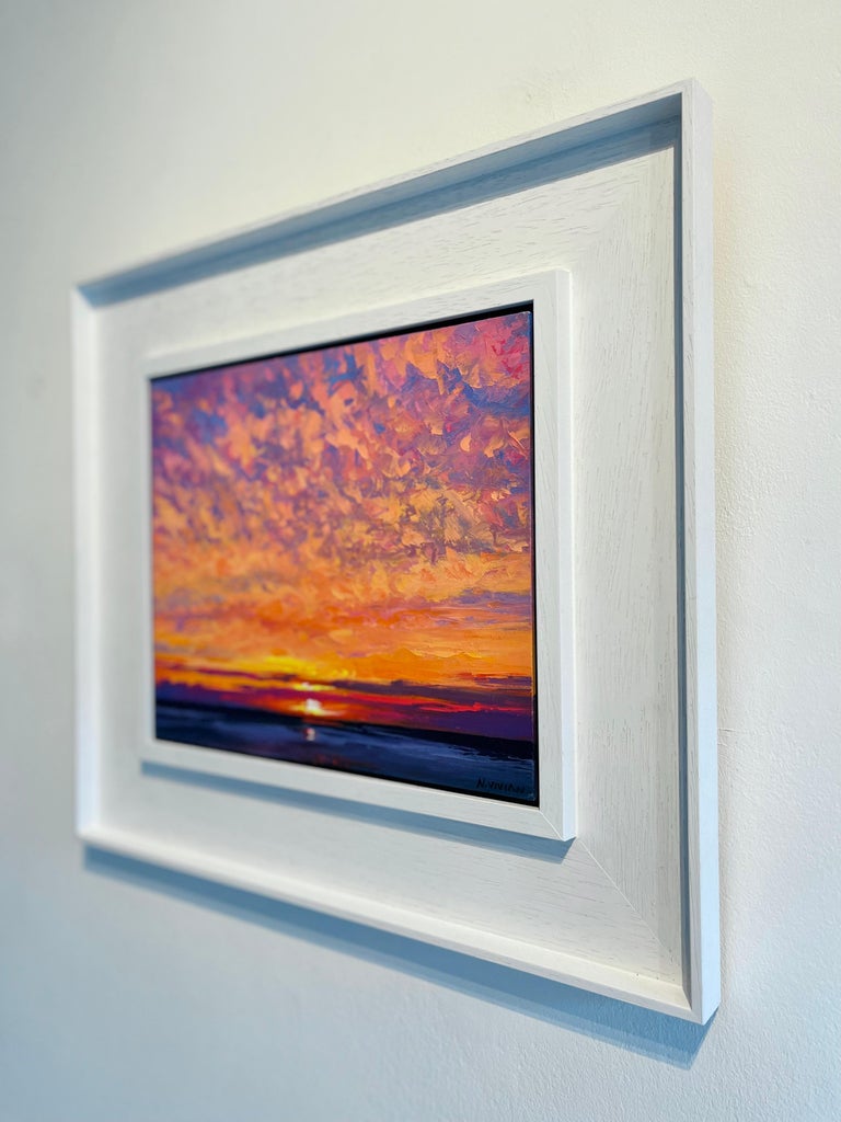 Nicholas Vivian - Skyscape XIV - expressionist landscape vivid colour ...