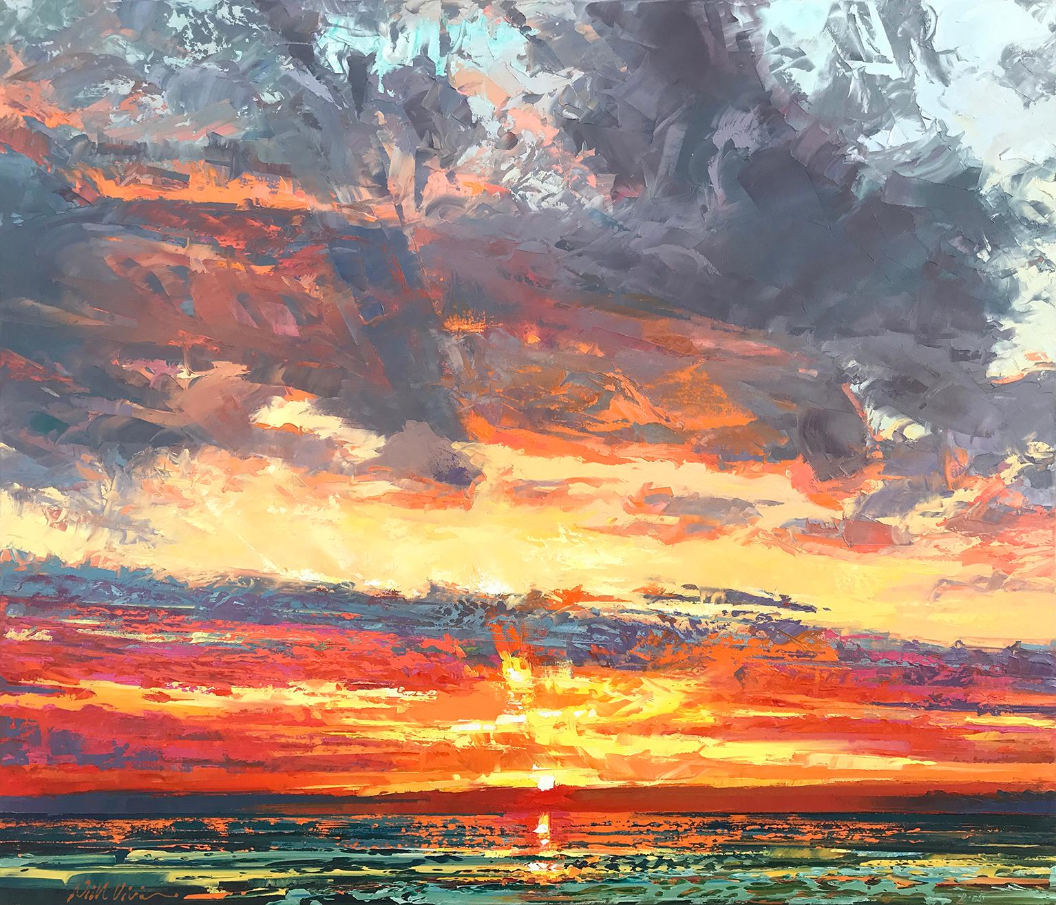 Nicholas Vivian - Visual Perfection - expressionist landscape vivid ...