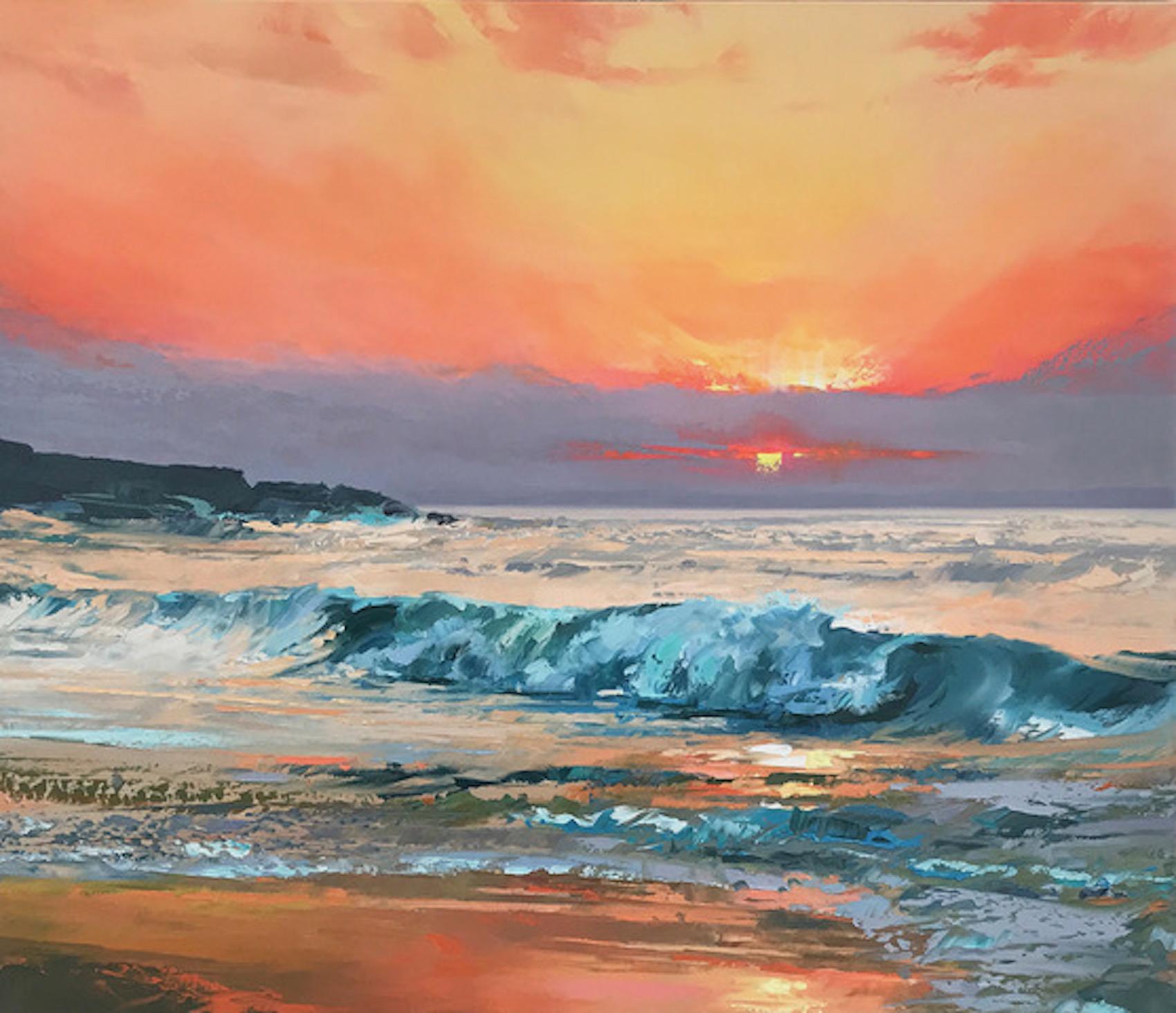 Denis Ribas - Chênes -liege à Argeles sur mer - original impasto ...