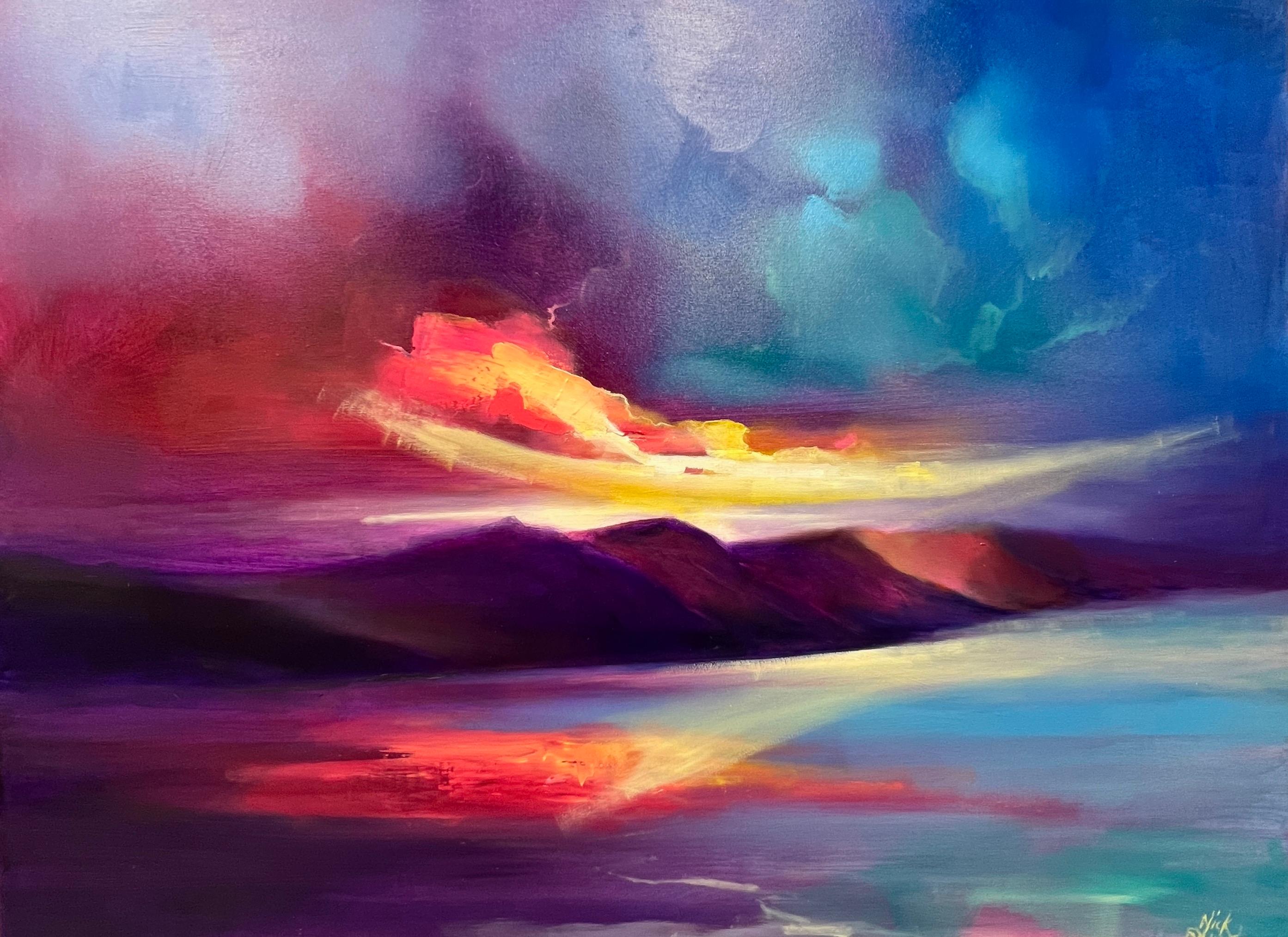 Nick Quirke - Time Flies - original contemporary abstract art ...