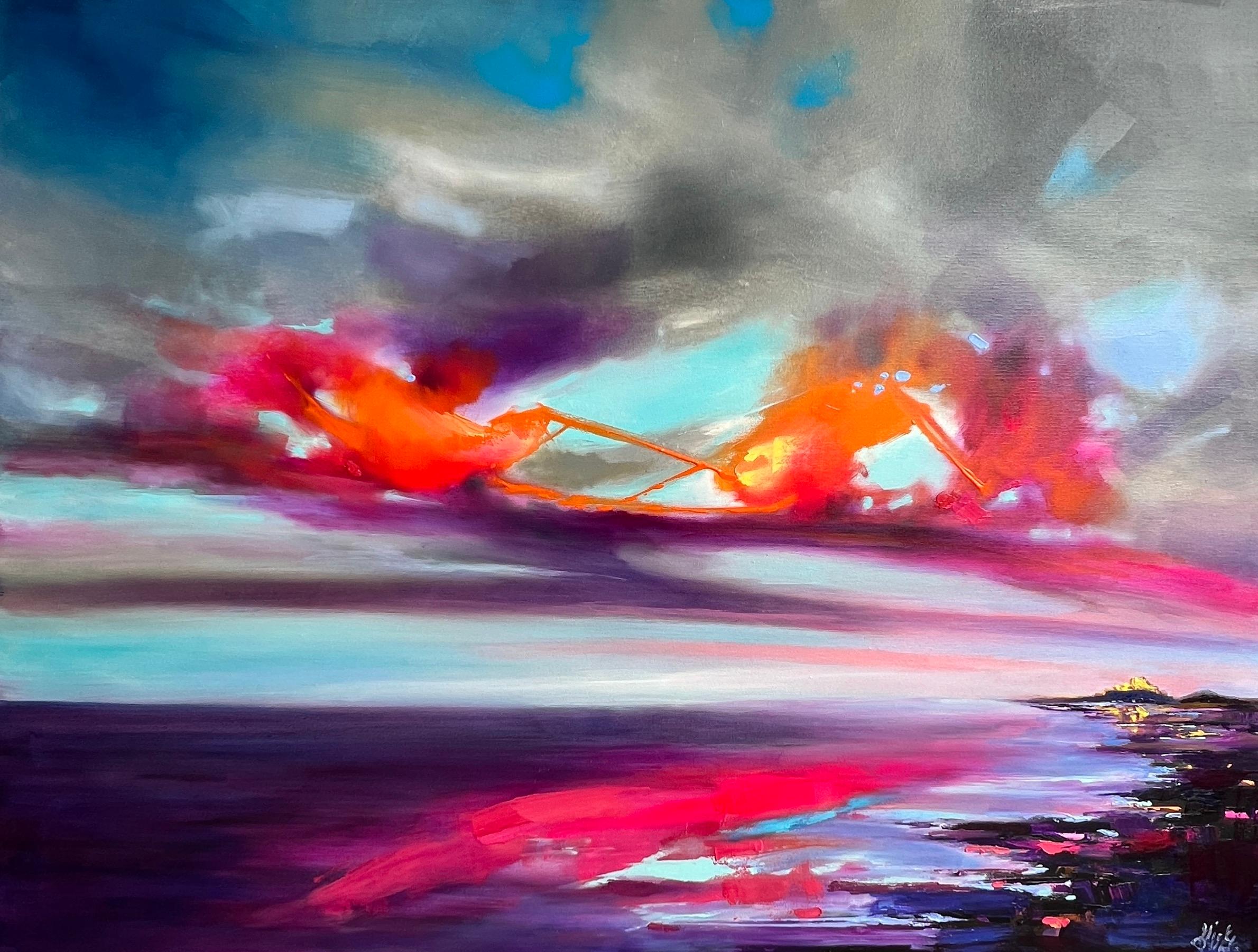 Nick Quirke - Time Flies - original contemporary abstract art ...