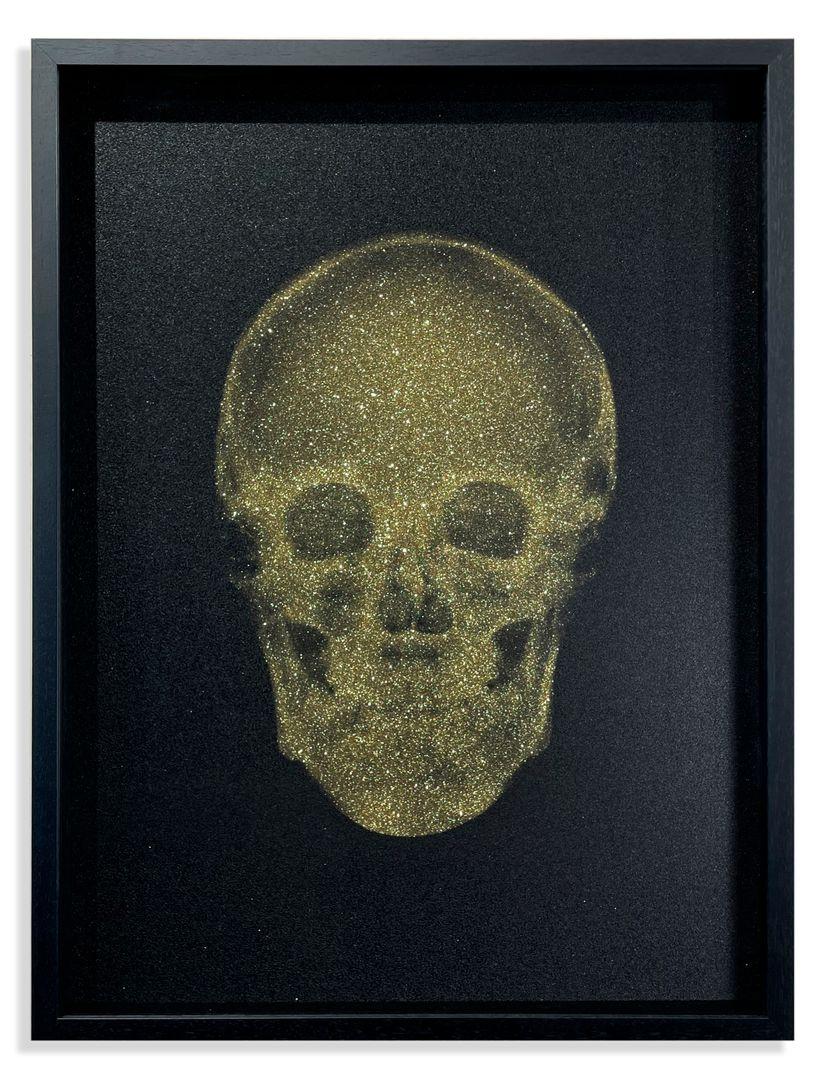 Nick Veasey - Gold Glitter Skull / X-Ray Print / Photography For Sale ...