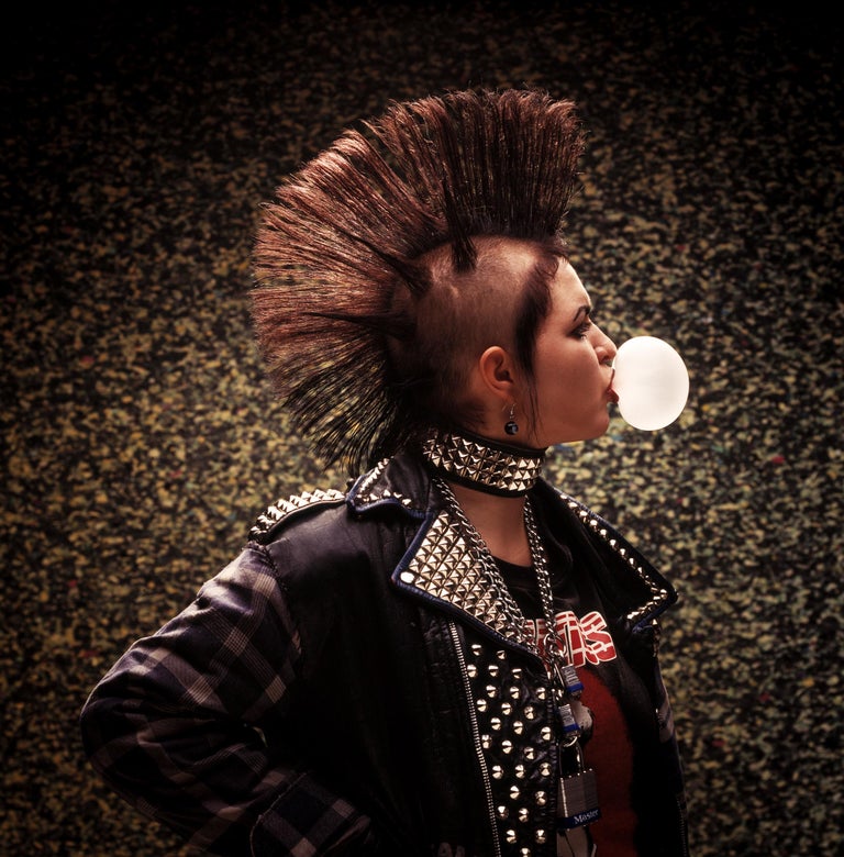 Nick Vedros - Punker Chick For Sale at 1stDibs